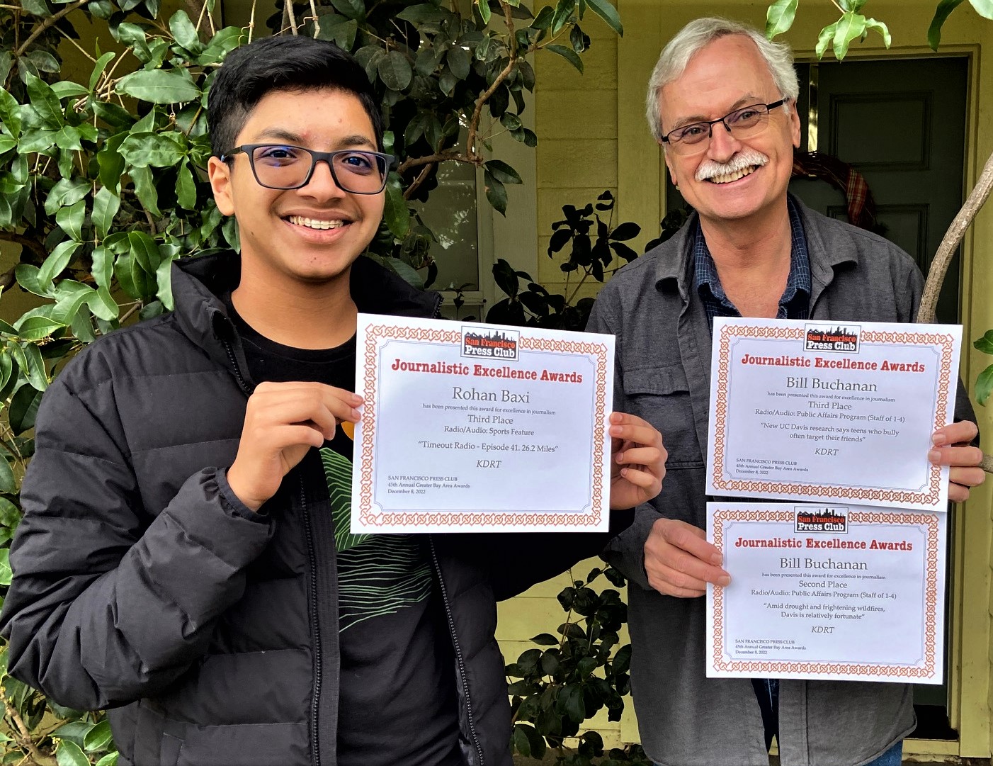 SF Press Club honors ‘Davisville,’ ‘Timeout Radio' | Davis Media Access